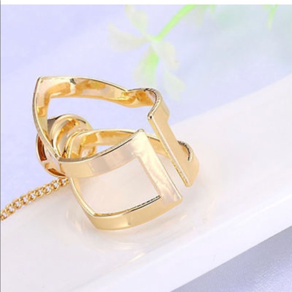 Jewelry | 3 New Hand Chain Bracelet With Ring | Poshmark